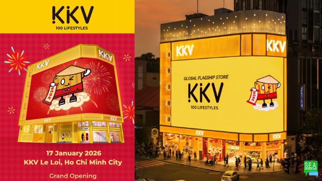 KKV Opens Massive Flagship Store in Ho Chi Minh City Vietnam - South ...